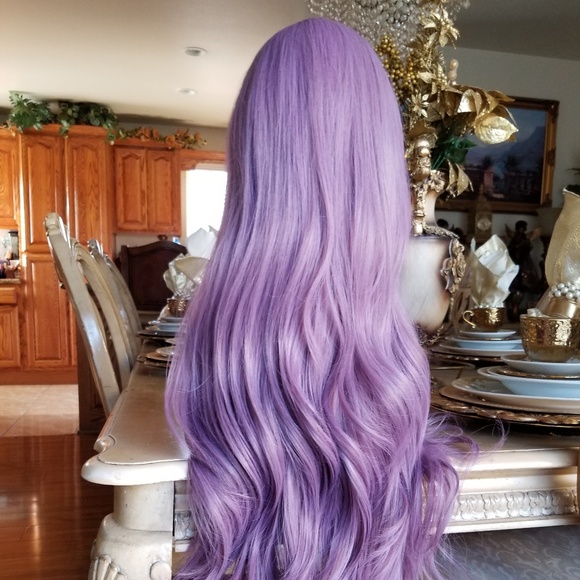 Accessories | Lilac Purple Beauty Lacefront Wig2226 Inches | Poshmark
